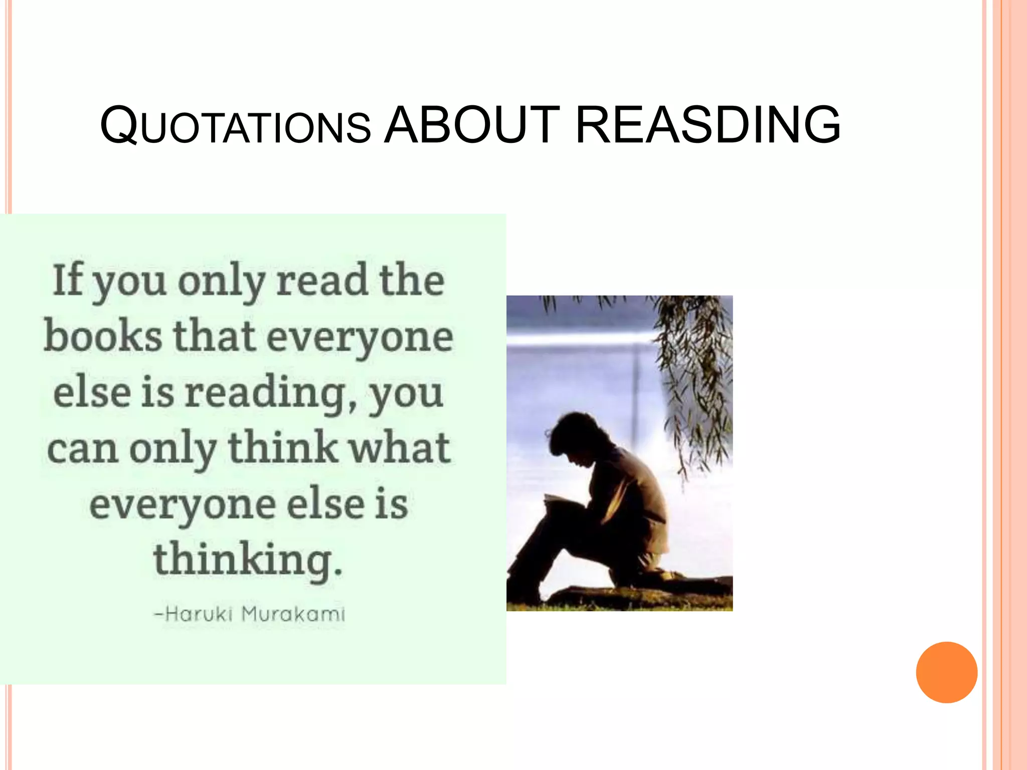 Importance of reading and its types. | PPTX