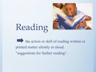 Importance of reading (powerpoint) finished one | PPTX