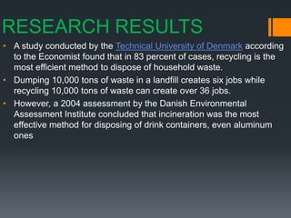 Importance of recycling | PPTX