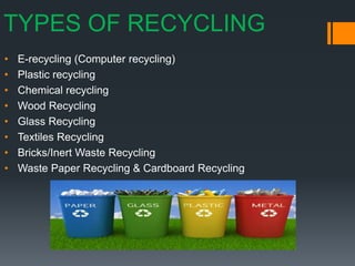 Importance of recycling | PPTX