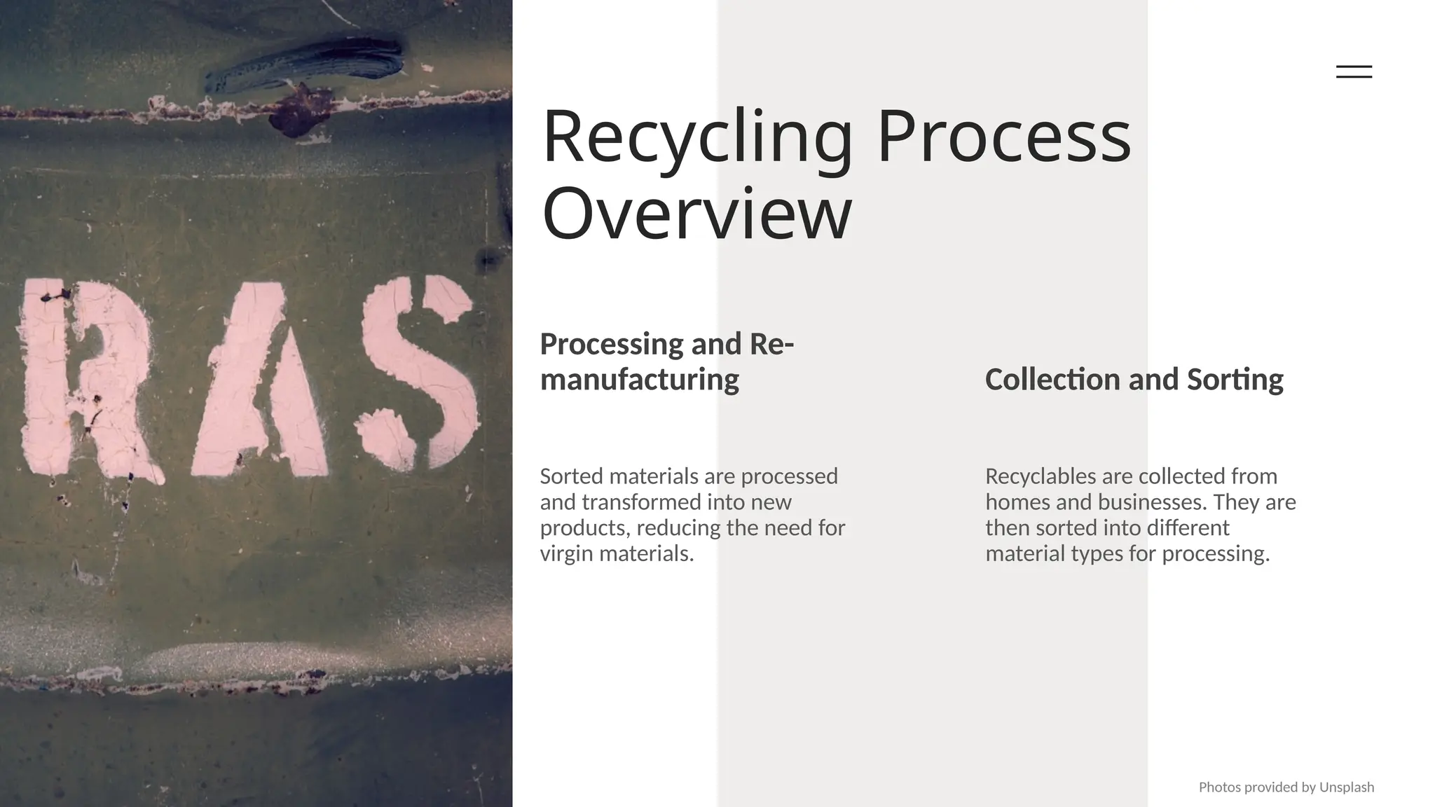 Importance of Recycling.pptx for recycling | PPTX