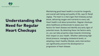 Importance of regular check-ups and screening for heart patients — Dr ...