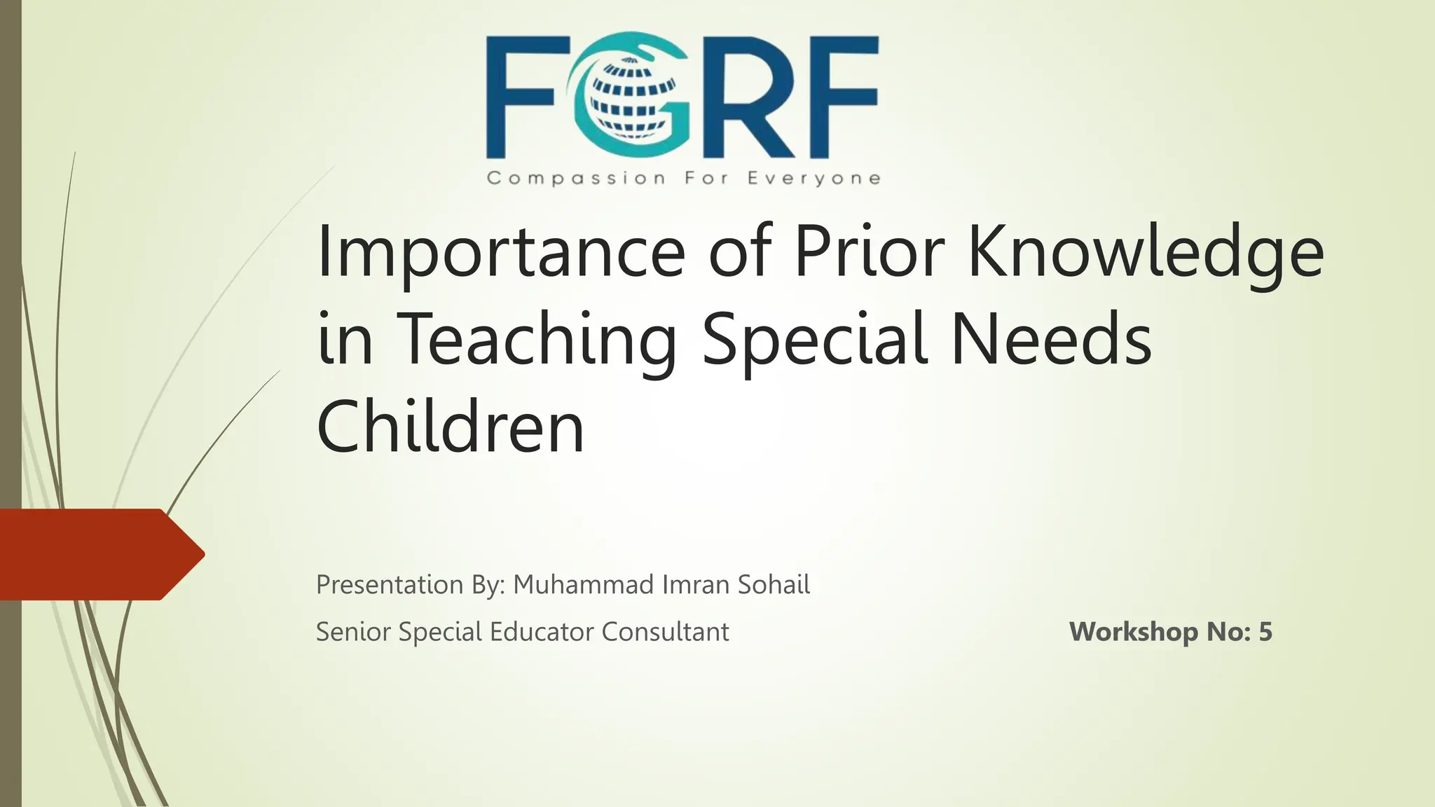 Importance of Relevance of prior knowledge.pptx