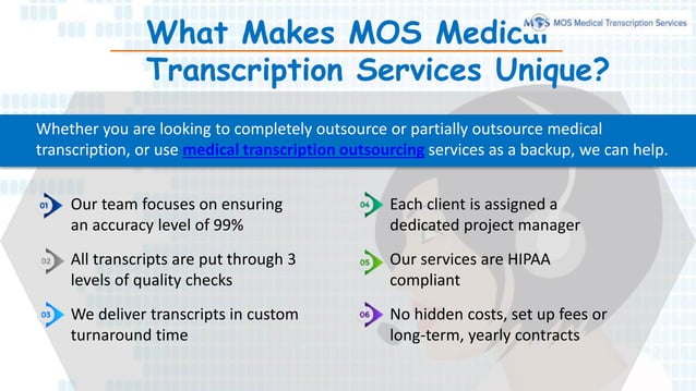 Importance of Reliable Medical Transcription Services | PPT