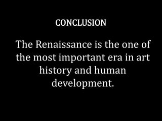 Importance of Renaissance in Art | PPTX