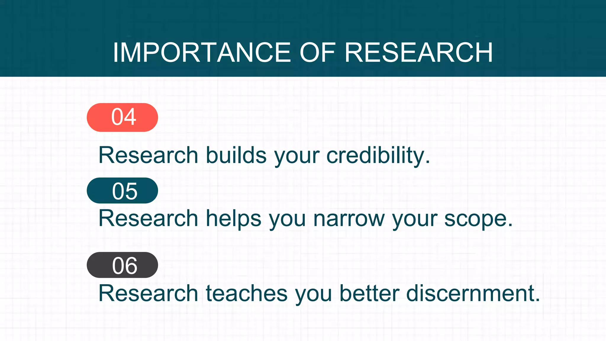 IMPORTANCE OF RESEARCH AND TECHNICAL TERMS USED IN RESEARCH.pptx