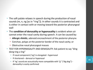 Importance of respiration, deglutition and speech in development of ...