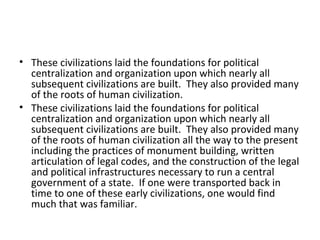 Importance of river in civilization | PPT