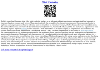 Importance Of Road Mapping For Students | PDF