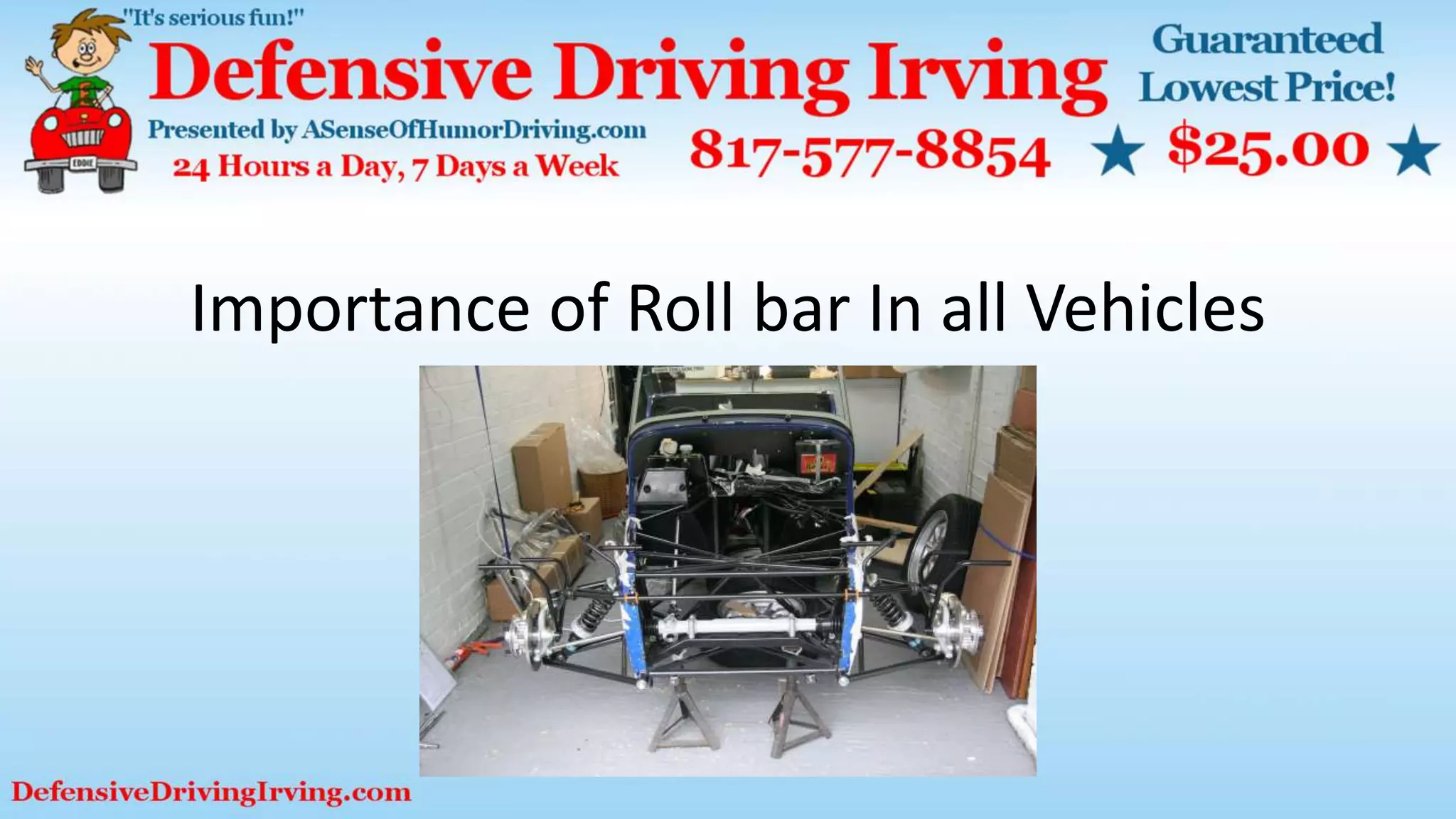 Importance of roll bar in all vehicles | PPT