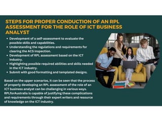 Importance of RPL writing services in ACS approval | PPT