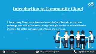 Importance of Salesforce Community Cloud for your businesses. | PPTX ...