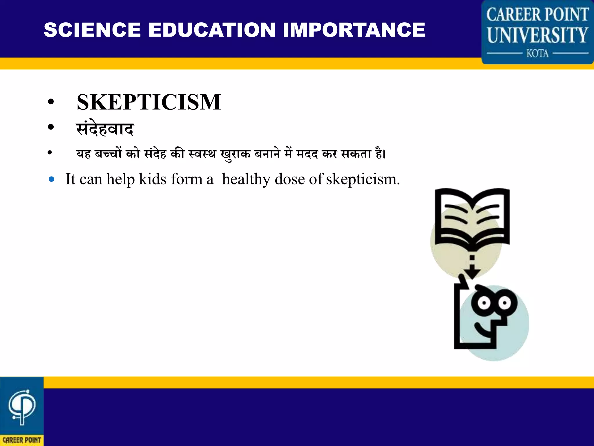 Importance of science | PPT