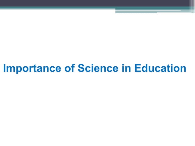 Importance of Science Education in India.pptx
