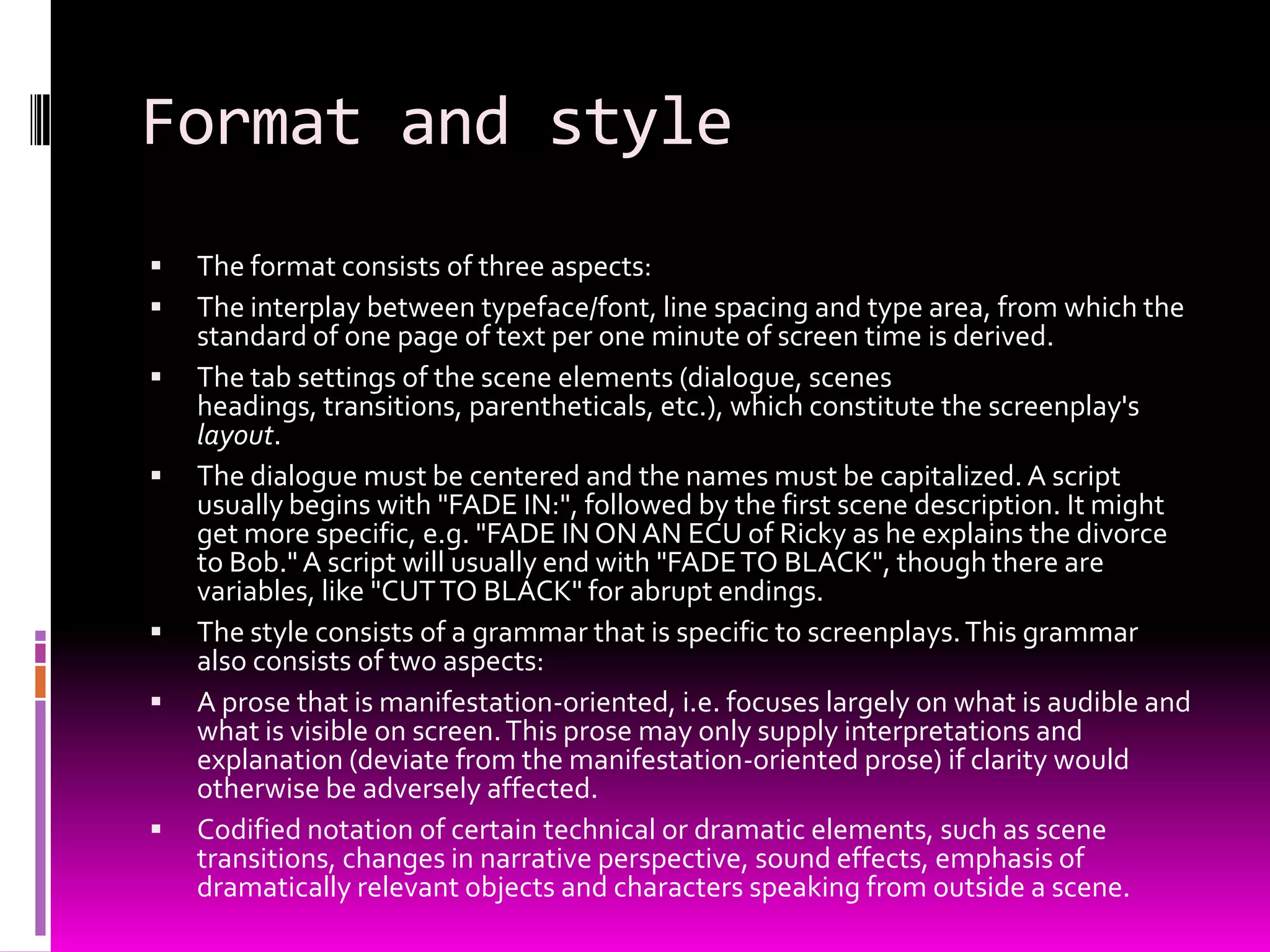 Importance of scripting | PPTX