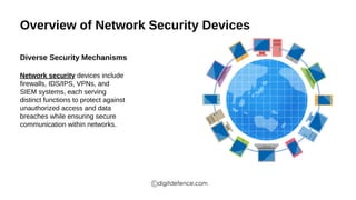 Importance of Security Devices in Networking | Digitdefence | PDF