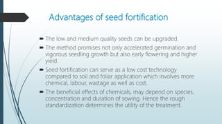 Importance of seed quality enhancement fortification | PPTX