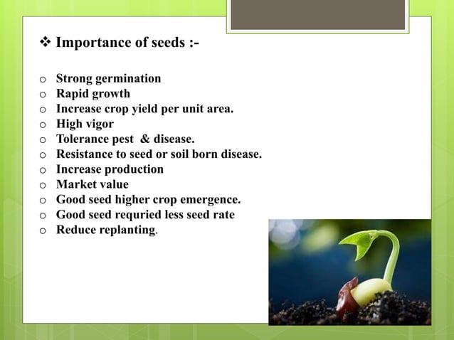 Importance of seed, seed structure & function ”.pptx
