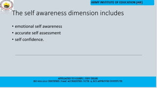 Importance of self awareness for teachers | PPTX