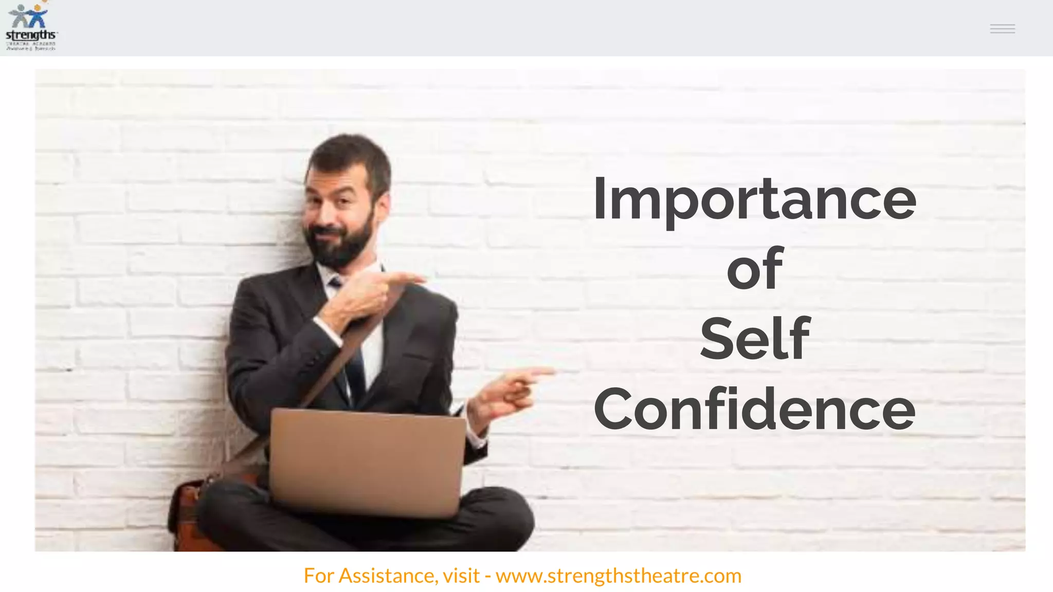 Importance of self confidence | PPTX