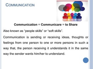 Importance of self presentation and communication | PPTX