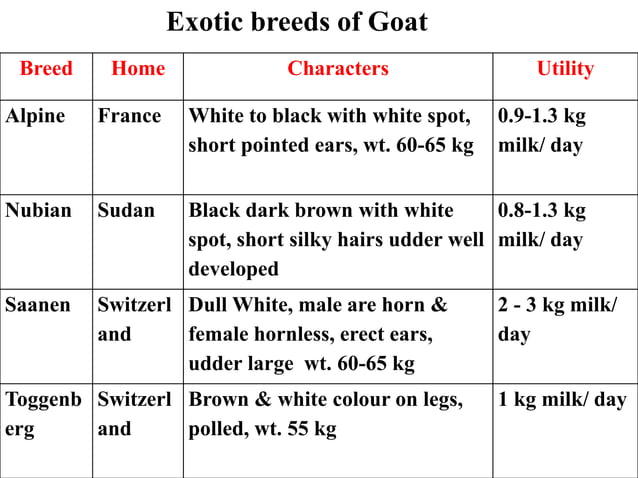 Importance of Sheep and Goat.pptx importance of Sheep and Goat | PPTX