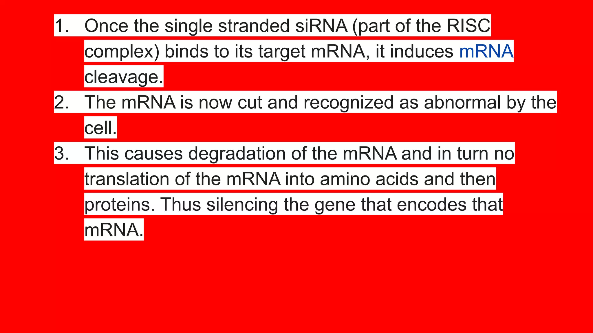 Importance of si rna and micro rna | PDF