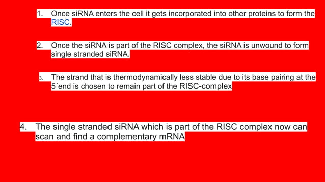 Importance of si rna and micro rna | PDF | Biological Sciences | Science