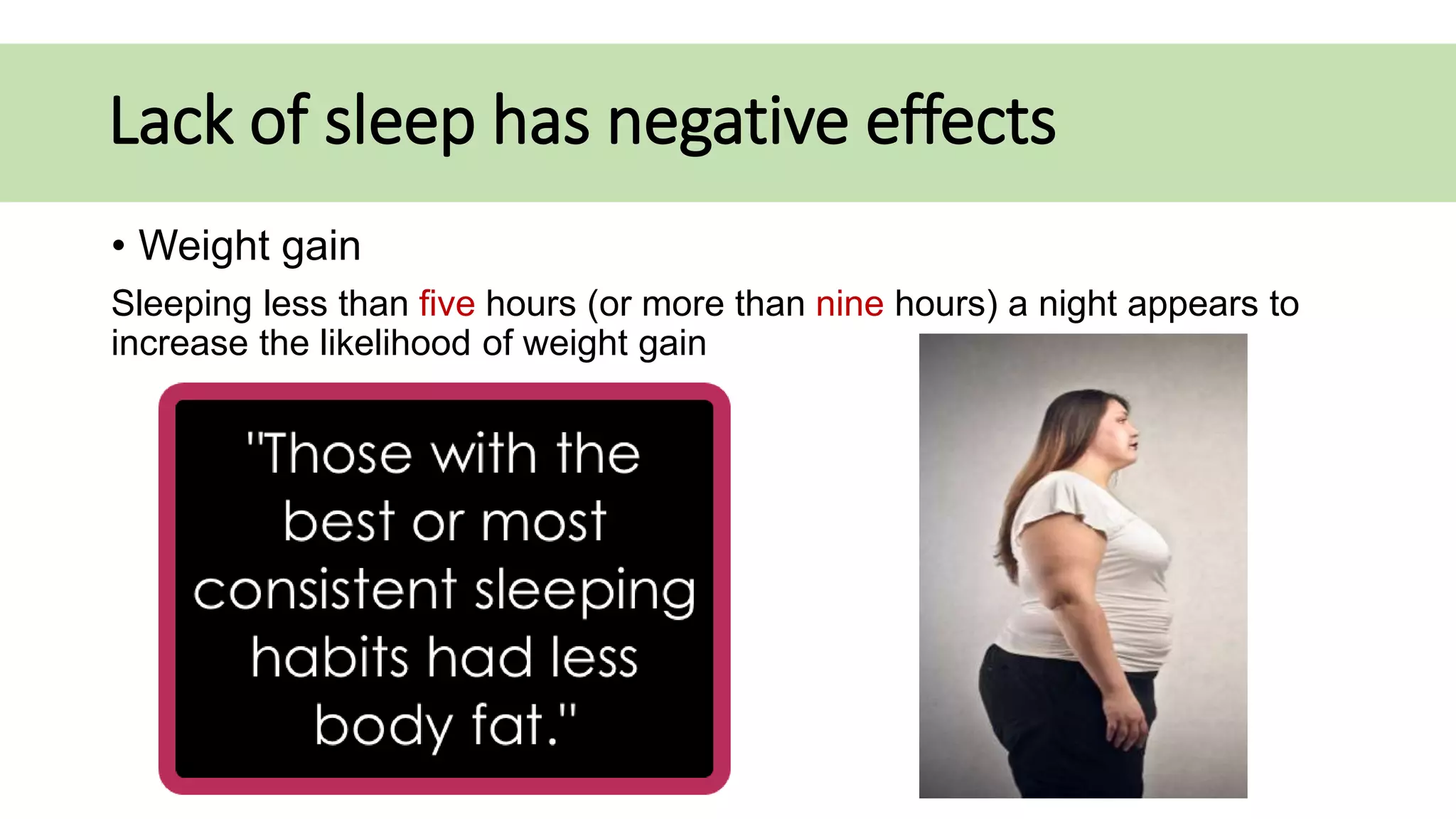 Importance of sleep | PPTX