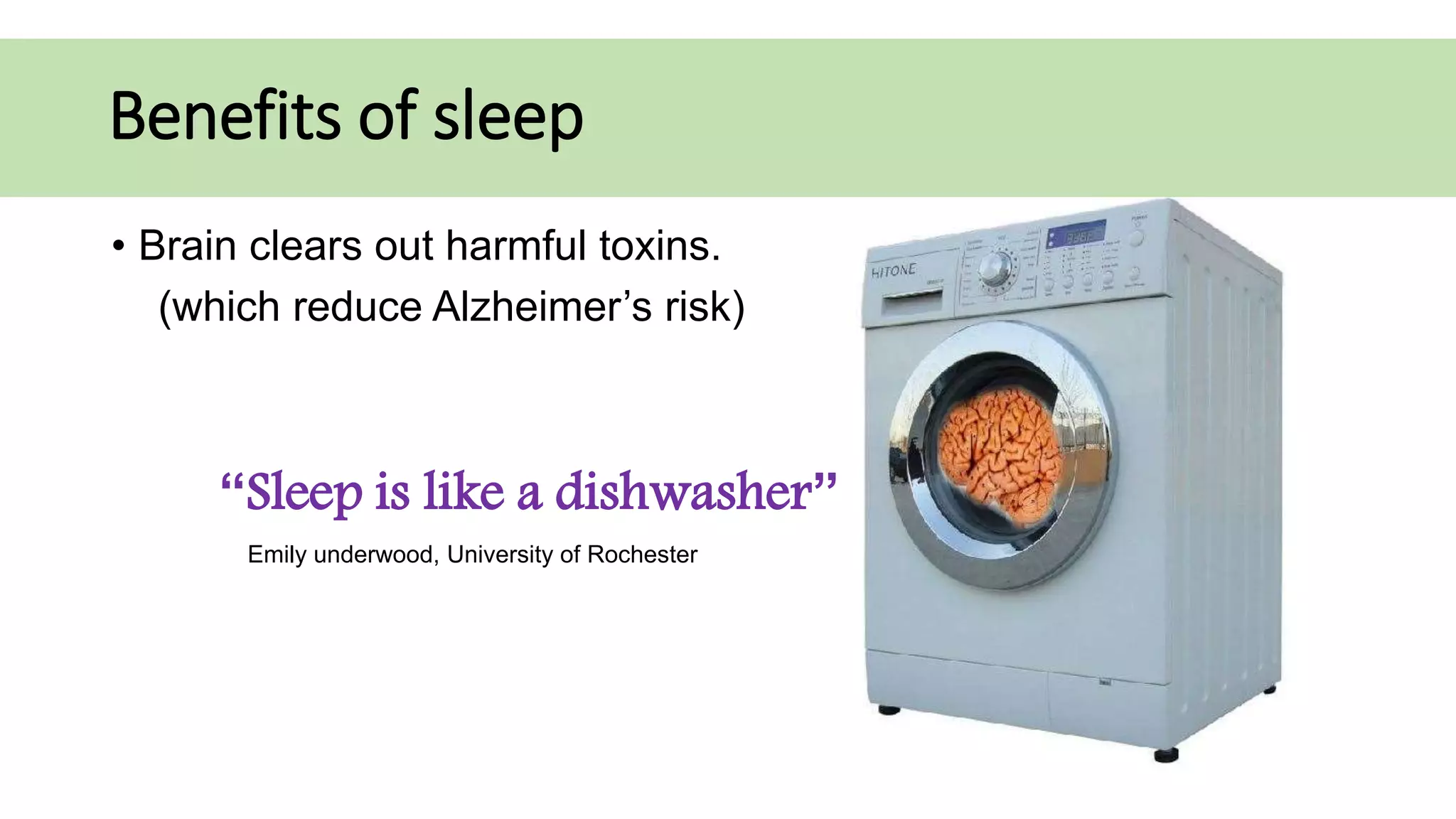 Importance of sleep | PPTX