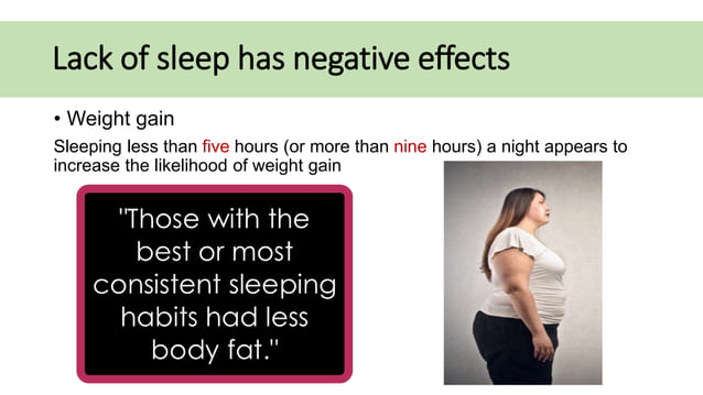 Importance of sleep | PPTX