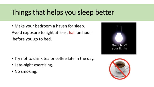 Importance of sleep | PPTX