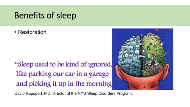 Importance of sleep | PPTX