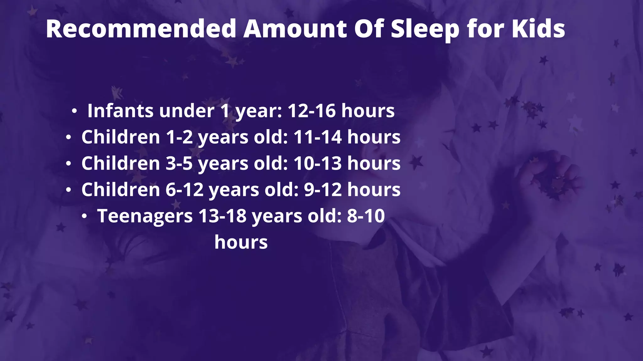 Importance of sleep for children's development | PPTX