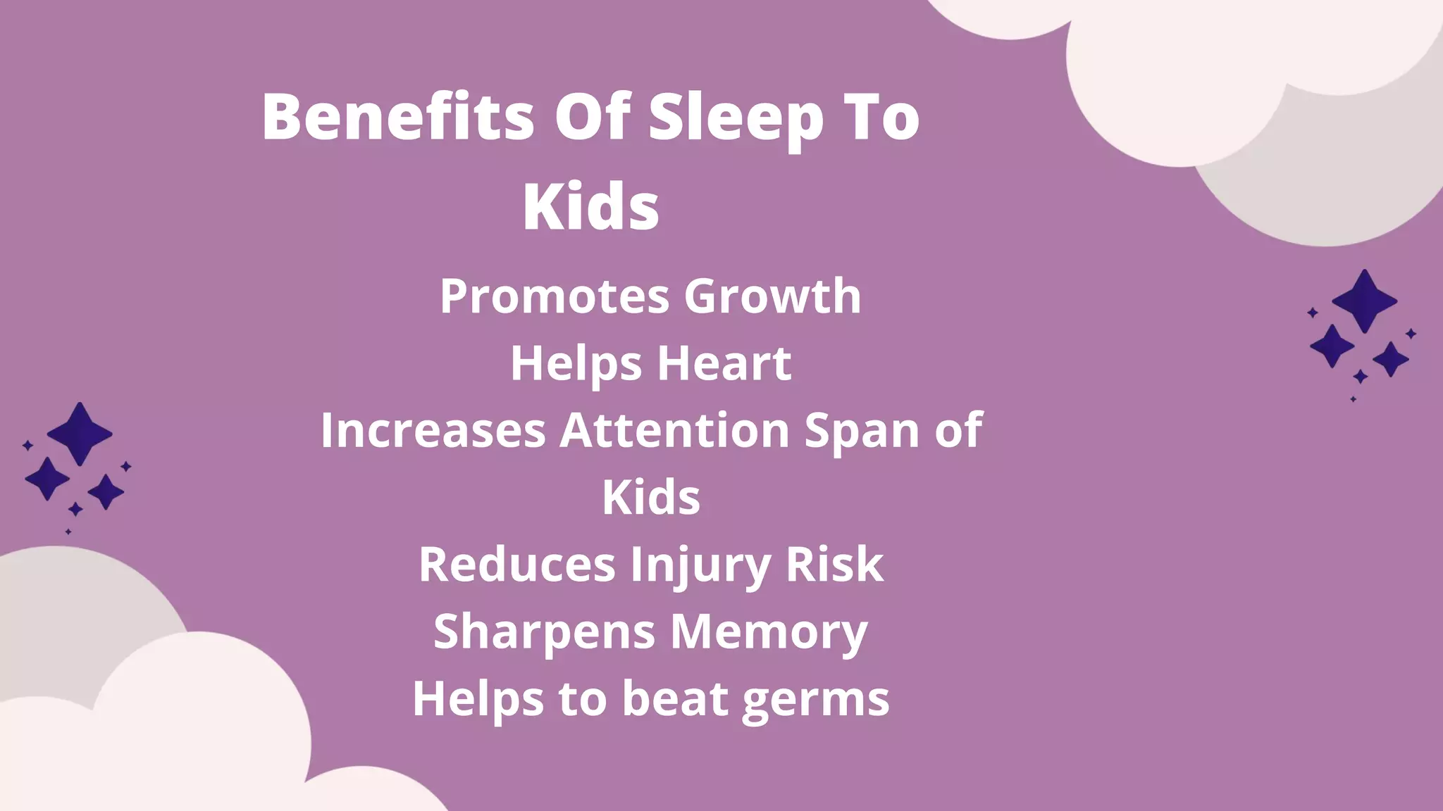 Importance of sleep for children's development | PPTX