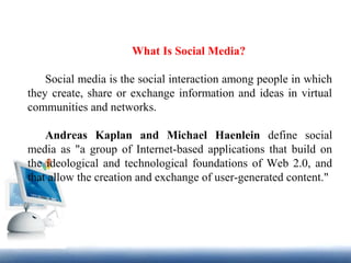 Importance of Social Networking Sites Importance of social networking ...