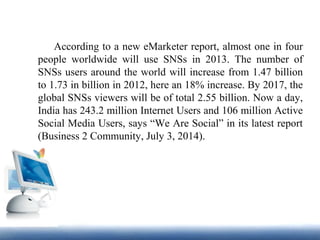 Importance of Social Networking Sites Importance of social networking ...