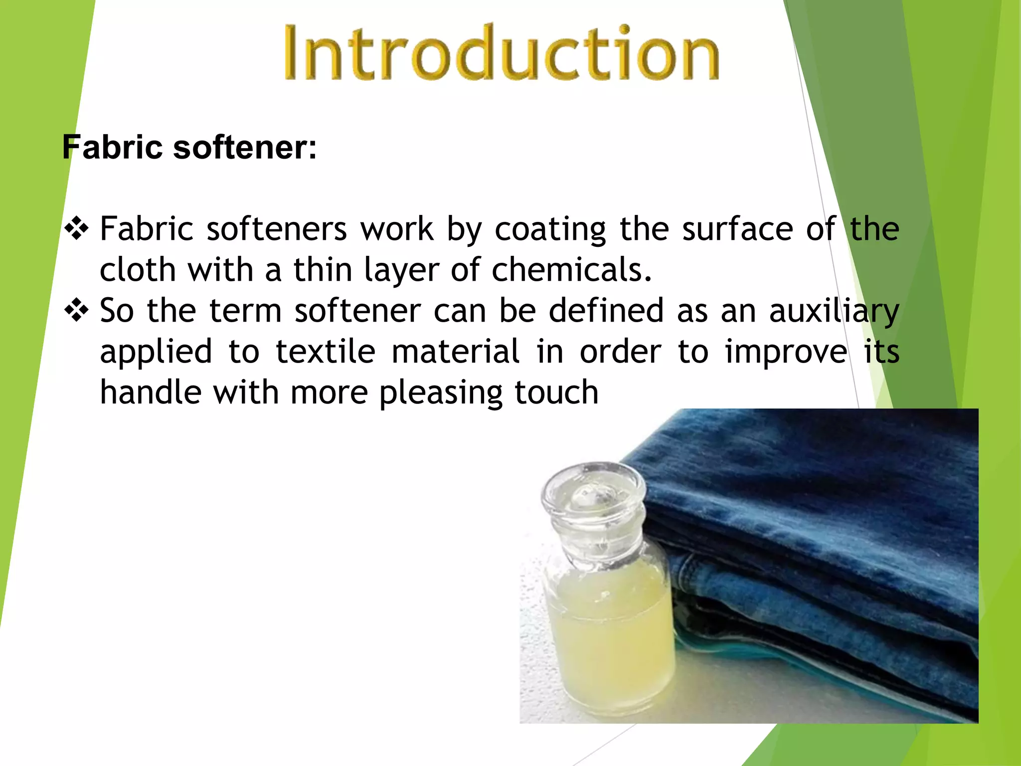 Textile Softener | PPTX