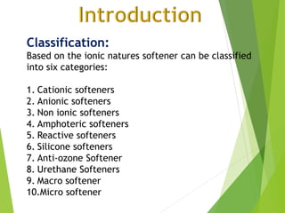 Textile Softener | PPTX