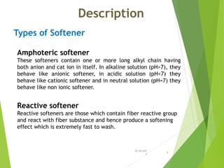 Textile Softener | PPTX