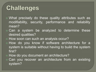 Importance of software architecture | PPT
