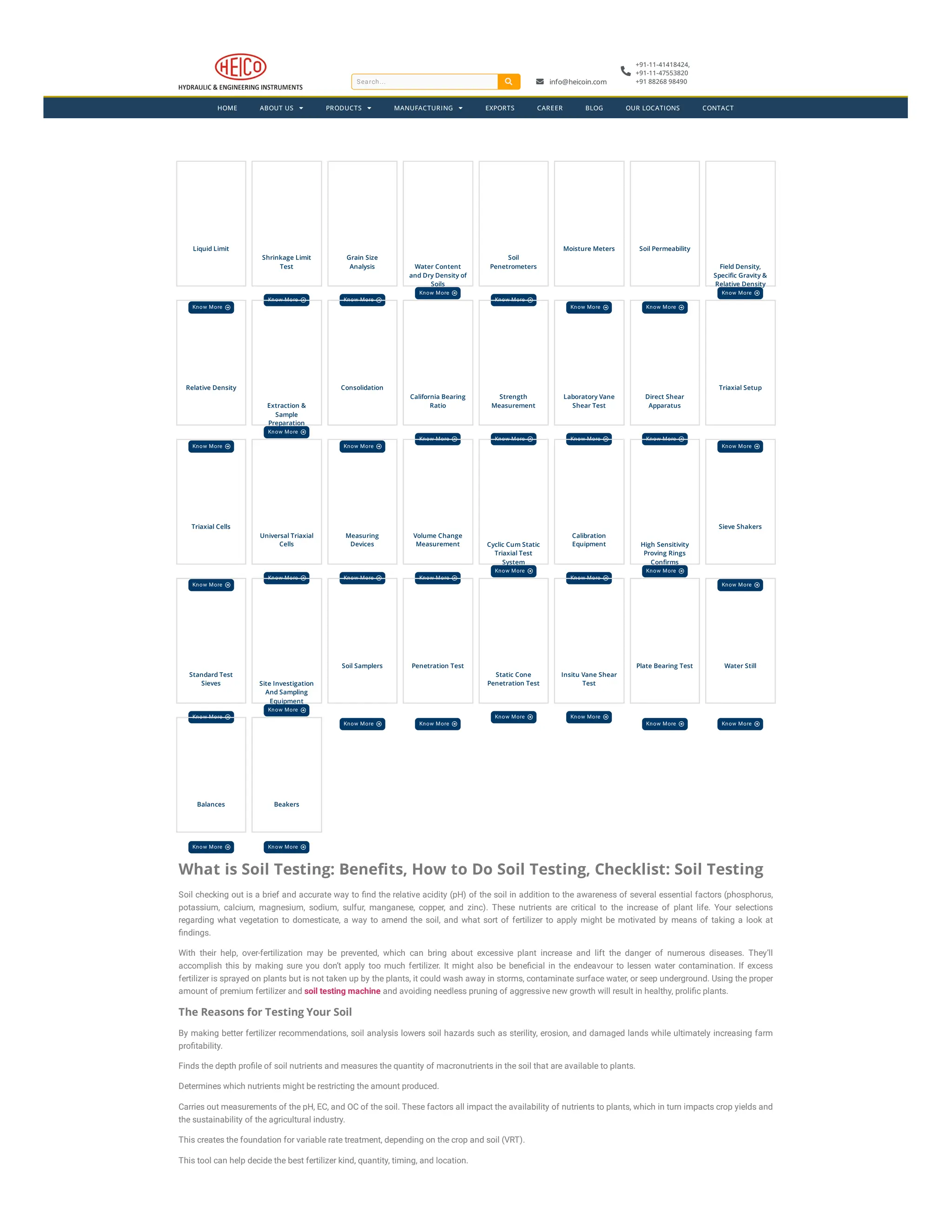 Importance of Soil Testing | PDF