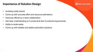 Importance of solution architecture | PPT