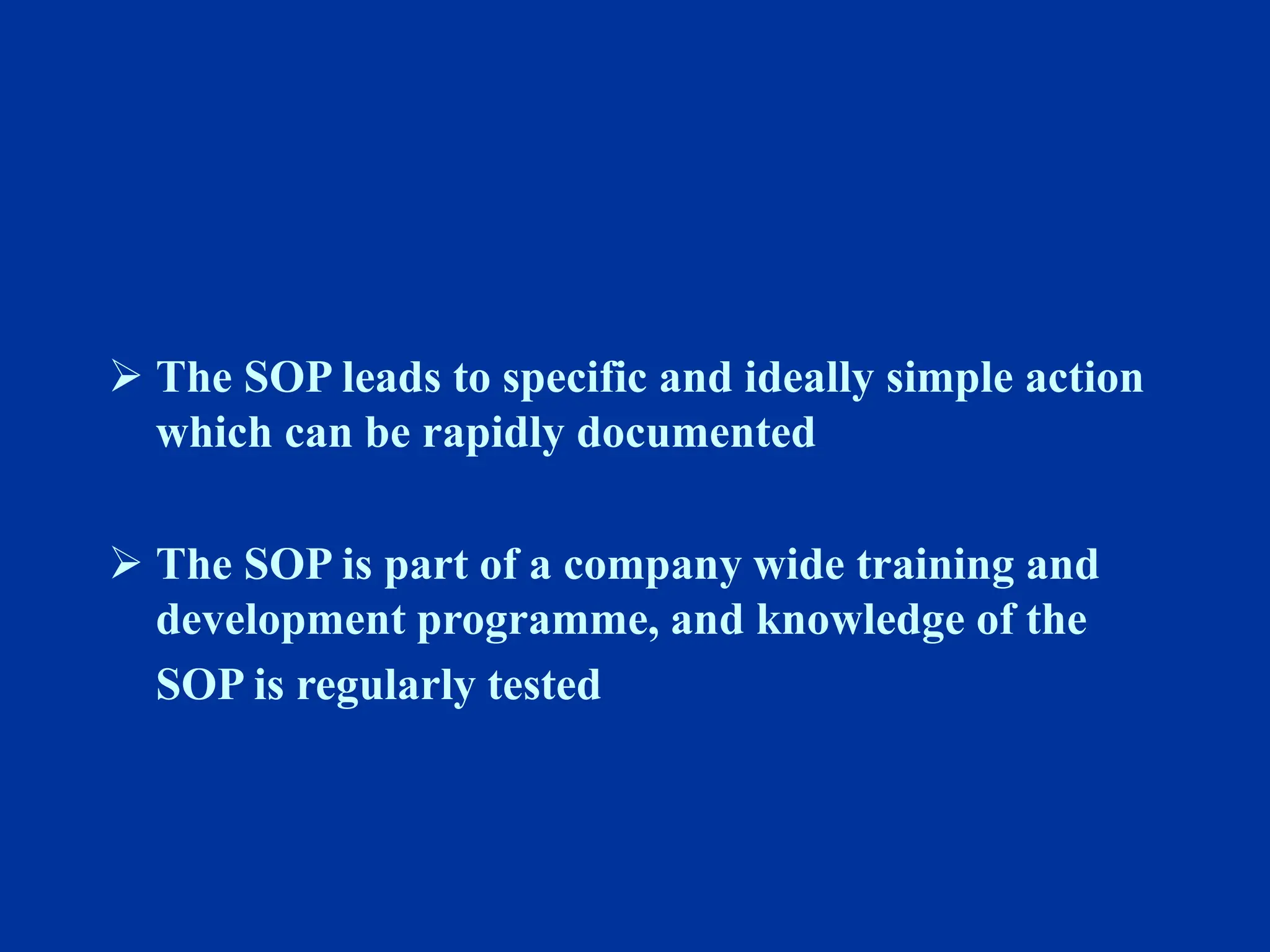 IMPORTANCE OF SOP for pharmaceutical.ppt