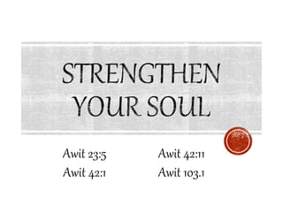 Importance of soul | PPT