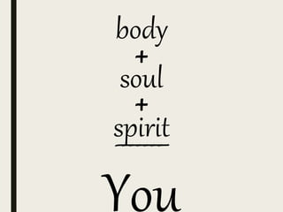 Importance of soul | PPTX