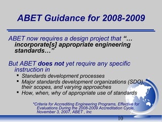 Importance of standards | PPT