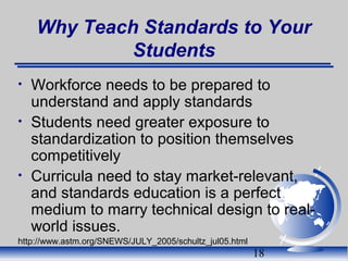 Importance of standards | PPT