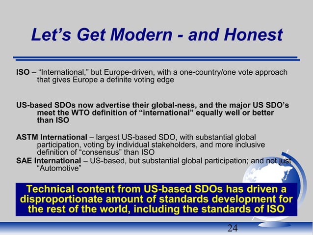 Importance of standards | PPT