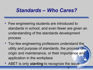 Importance of standards | PPT